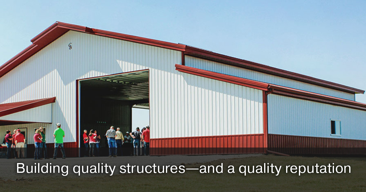 Post-frame builder credits success in part to Perma-Column®